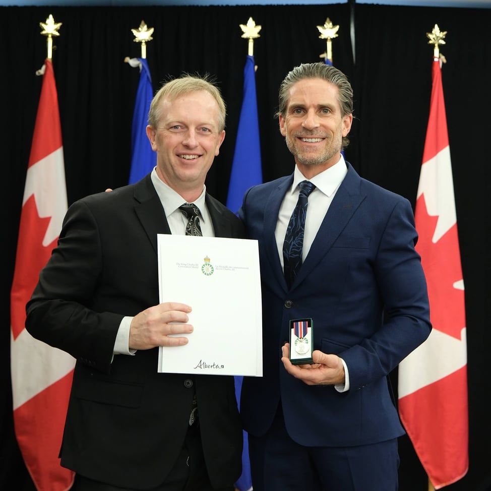 Andrew Ross Awarded King Charles III Coronation Medal