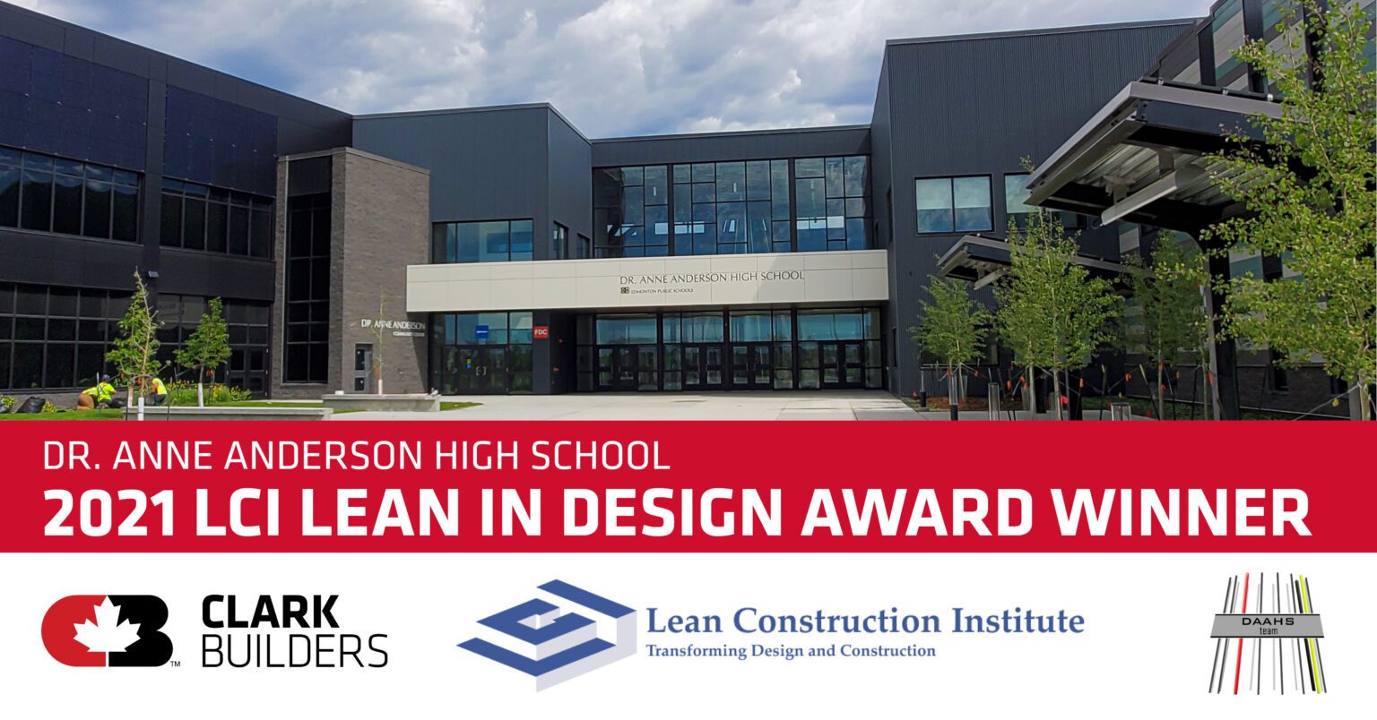 Dr. Anne Anderson High School wins the 2021 Lean in Design Award